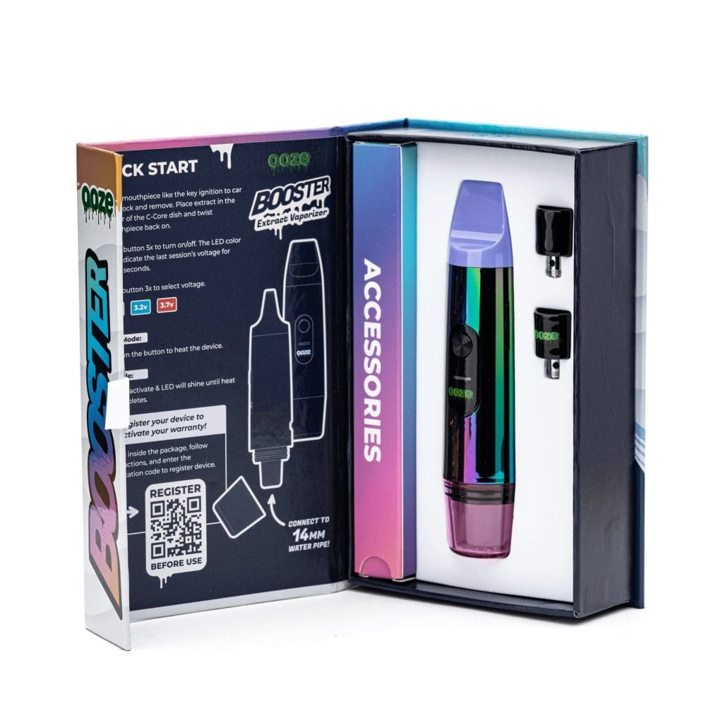 Shop Ooze Booster Extract Vaporizer – Rainbow Online | CannaBuddy