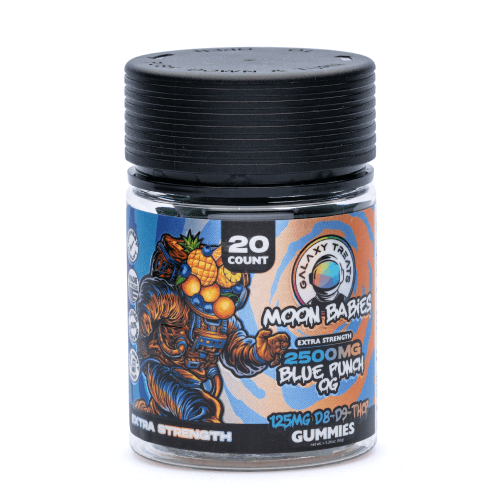 Galaxy Treats Delta 8 / Delta 9 / THCP Gummies - Blue Punch | CannaBuddy