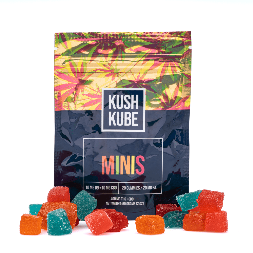 Shop Kush Kube Minis (200 mg Total Delta 9 THC + 200 mg Total CBD ...