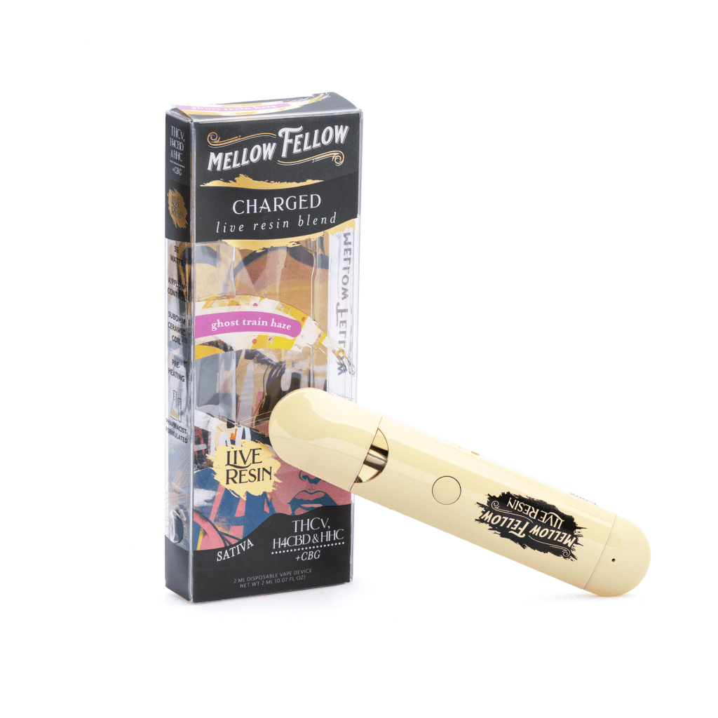 Shop Mellow Fellow Charged Blend Live Resin Disposable Vape - Ghost ... Shop Mellow Fellow Charged Blend Live Resin Disposable Vape - Ghost ...